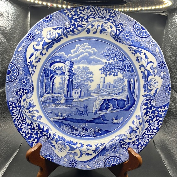 Spode | Dining | Spode Italian Blue Dinner Plate 5 In | Poshmark